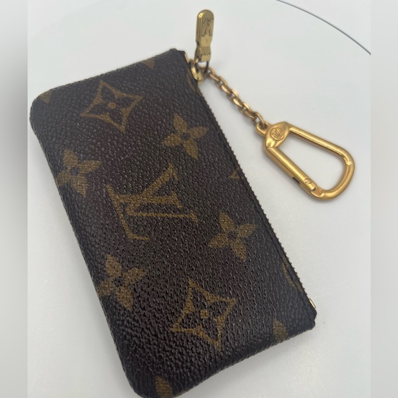 Louis Vuitton | Accessories | Authentic Lv Monogram Pochette Key Cles ...